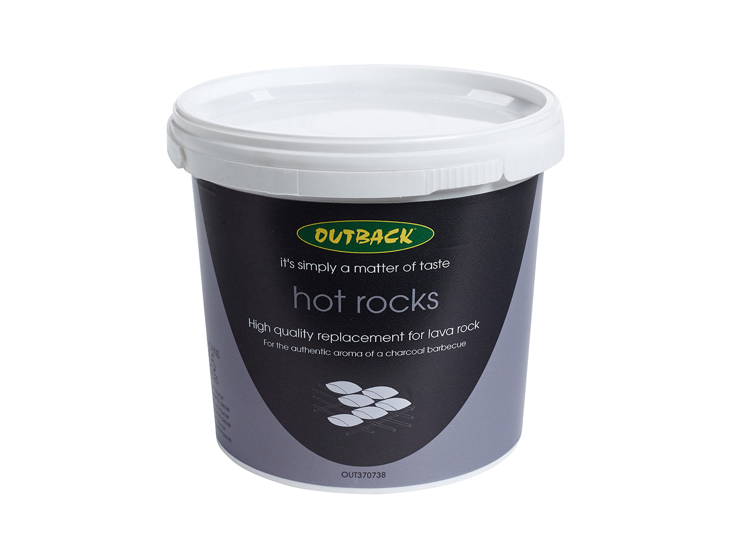 Hot Rock Tubs – 55 Pieces - Outback Braai's